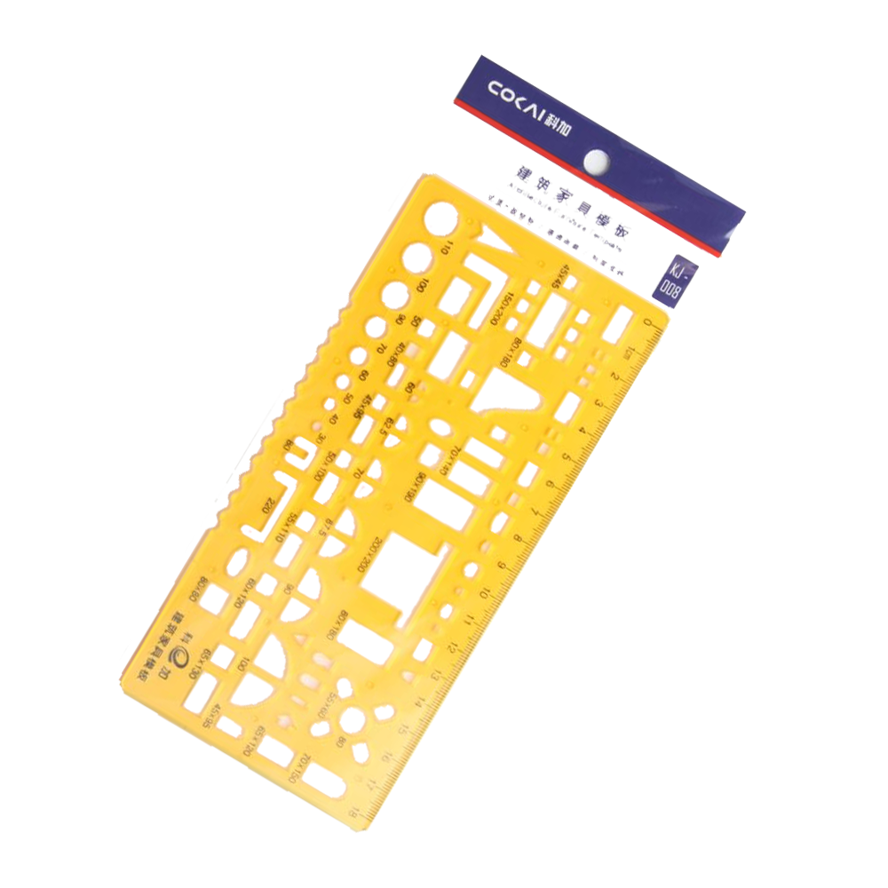 Drawing Ruler Capable of Drawing Various Geometric Shapes ...