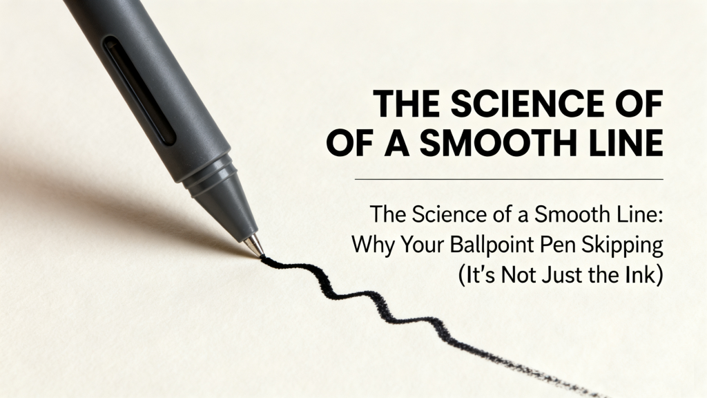 The Science of a Smooth Line: Why Your Ballpoint Pen Skipping (It’s Not ...